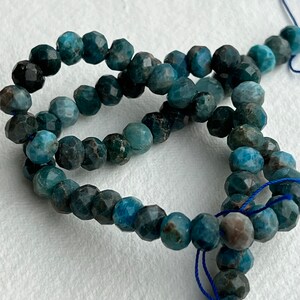 AA Natural Turquoise Stone Bead . Faceted 5mm Square Shape - Etsy