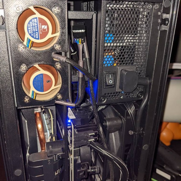 NZXT H1 Gen 1 40mm Fan Brackets (single/double/triple) - Etsy