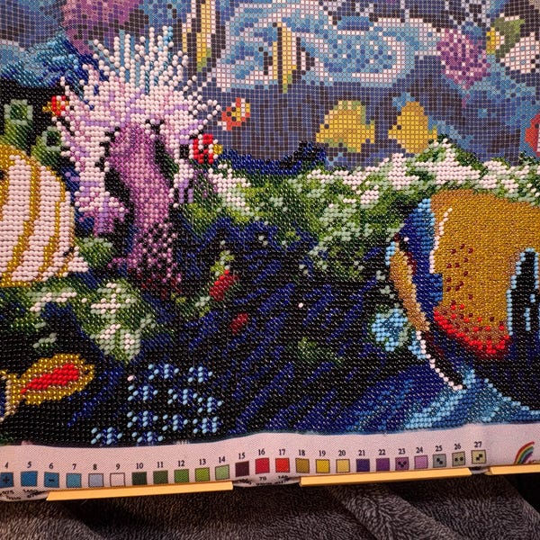 The Last Supper Large DIY Bead Embroidery Craft Kit Religious Pattern ...