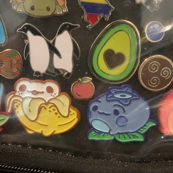 Tiny Eats - Whole Fruit, Apple Pin, Orange Pin, Lemon Pin, Lychee Pin ...