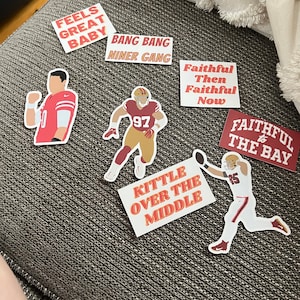 San Francisco 49ers Sticker Set 2021 - Etsy