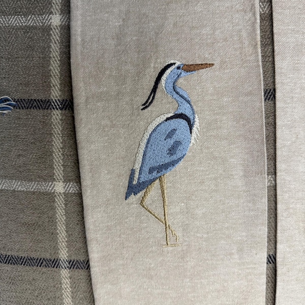Great Blue Heron Machine Embroidery Design Files- 3 Sizes - Etsy