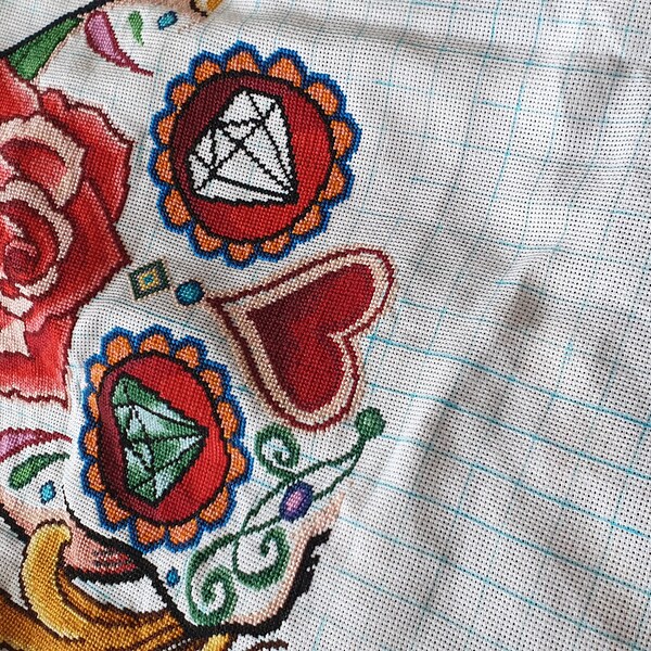 Cross Stitch Pattern Holy Mary of Guadalupe Revised - Religious Cross Stitch Downloadable PDF ...