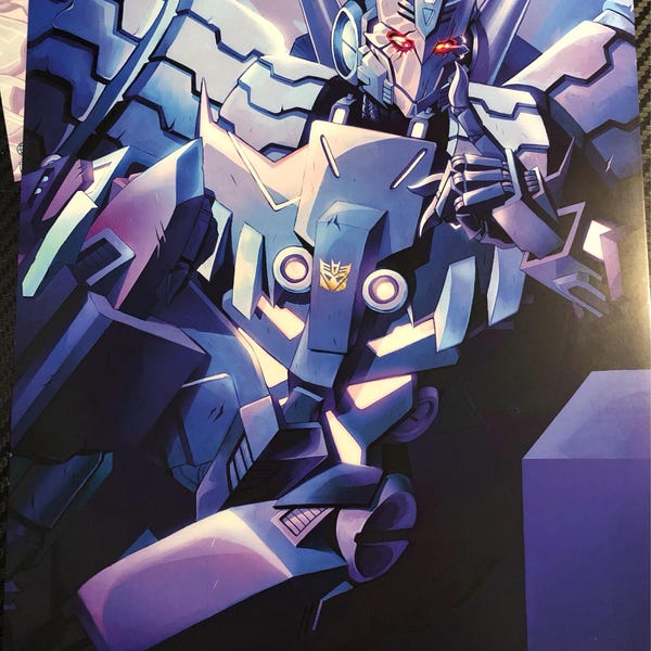 Transformers MTMTE Megatron Art Print - Etsy