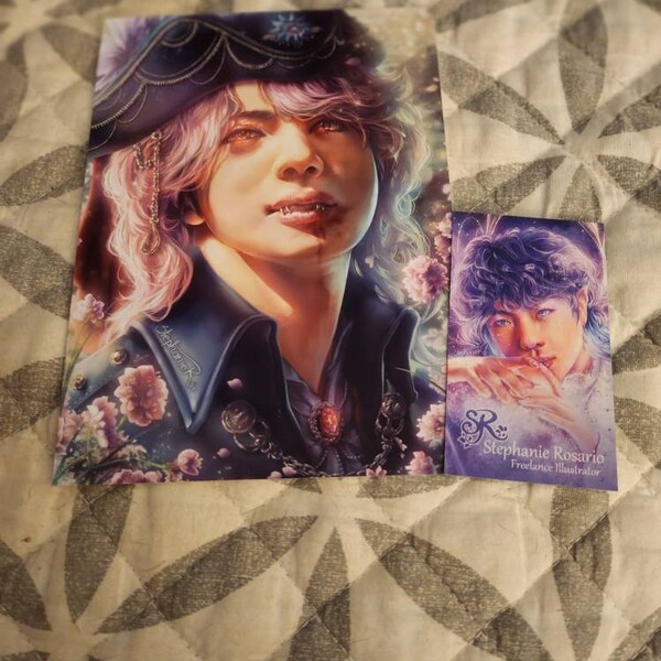 Art Print Silver Prince Koo Detailed Art - Etsy