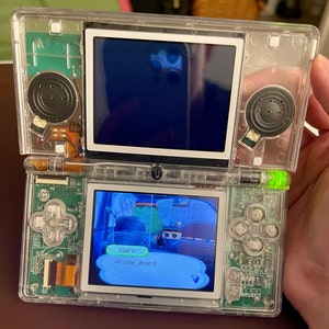 Custom Nintendo DS Lite Refurbished Game Console Handheld Console Clear ...
