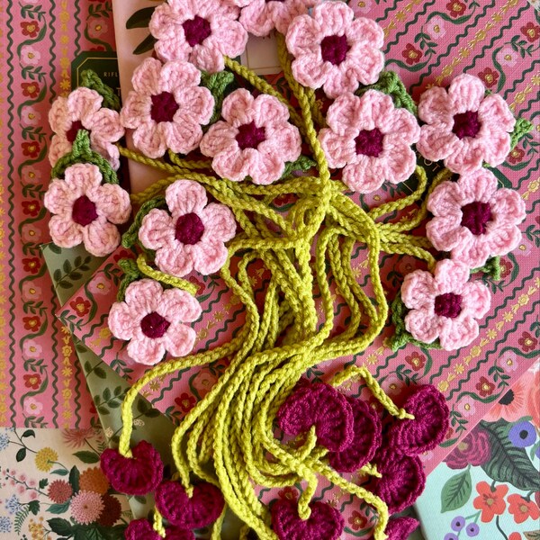 Crochet Sunflower Cord Organizer Instant Download PDF Pattern Cof Cable ...