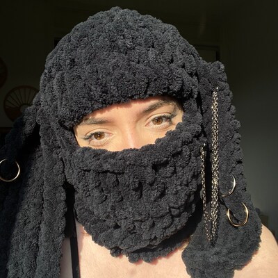 Fox Balaclava With Ears, Cat Balaclava Hat, Balaclava Face Mask, Fox ...