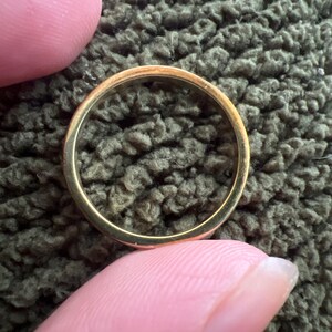 100% Handmade Handwriting Initial Letter Gold Ring Personalized Dainty ...