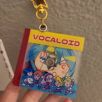 Vocaloid UTAU Vocal Synth Vinyl Glitter Stickers Hatsune Miku, Kagamine ...