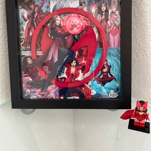 Magneto 3D Comic Book Shadow Box Decor | Etsy