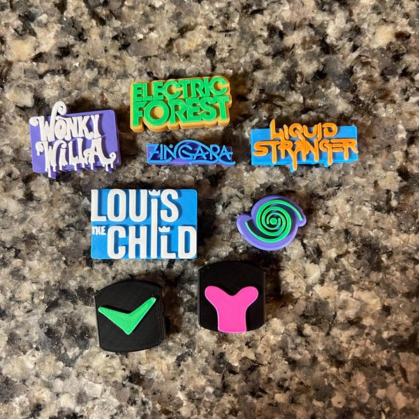 Rufus Du Sol Logo Kandi Bead – 3D Printed DJ Festival Accessory - Etsy