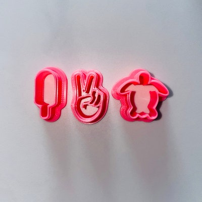 Peace Sign Embossing Cutter for Cookie or Fondant & Polymer Clay ...