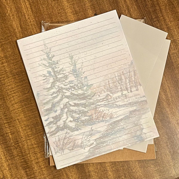 Nice Floral Edged Lined Writing Paper 8.5"x11" 25 Sheets and Color ...