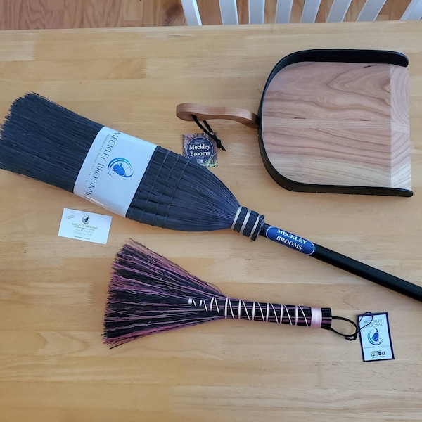 Handmade Black Corn Broom: Meckley Brooms, Old Fashioned Quality - Etsy