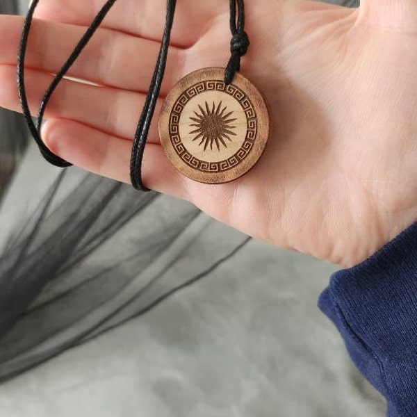 Ares Pendant Necklace-greek Symbol Pendant-ancient Greek Symbol Pendant ...