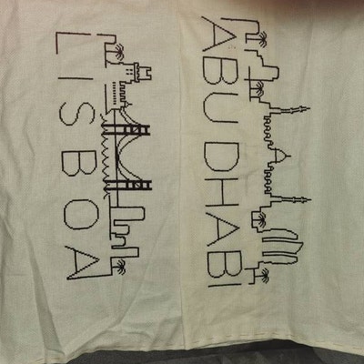 Burj Khalifa Tower Dubai Counted Cross Stitch Pattern Printable PDF ...