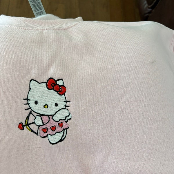 Teddy Bear Crewneck | Teddy Embroidery Crewneck | Quote Embroidery Crew ...