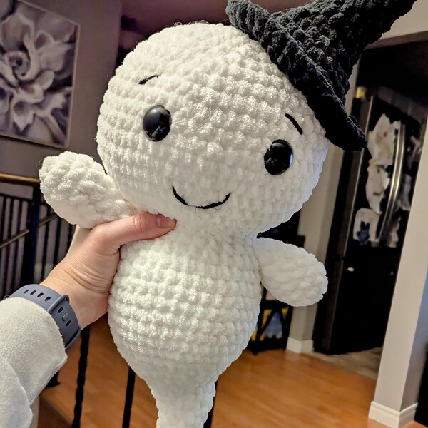 DIY Easy Crochet Little Ghost PATTERN Pdf - Cute Amigurumi Little Ghost ...