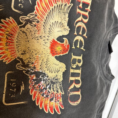 Free Bird Shirt, Comfort Colors Band Tshirt, Old School Band T-shirt ...
