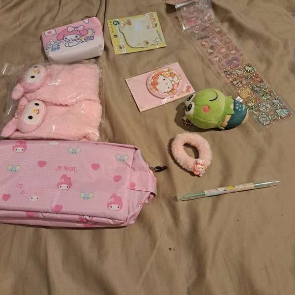 Cute School Supplies Box | Kawaii Stationery Box| Back to School Box ...