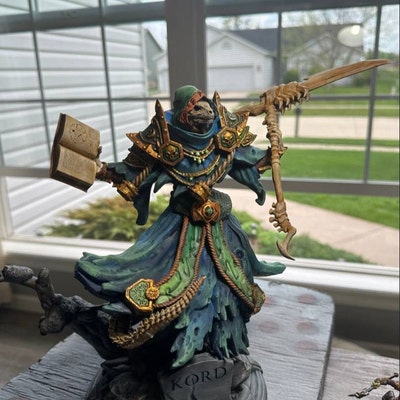 Orc Orog / Half-orc Fighter Barbarian DND Resin 28mm Scale Dungeons ...