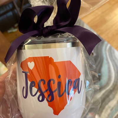 Personalized Clemson Tigers Tumbler Clemson Football Tailgate Cup ...