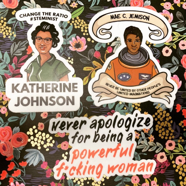 Women in Science Sticker Pack: Build Your Collection and Choose Your ...