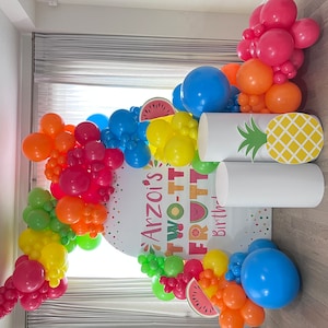 Aloha Party Banner DIY Digital Printable PDF Hawaiian Luau Tropical ...