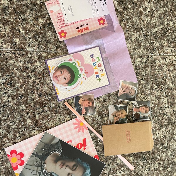 Nct (nct127, Nct Dream, Wayv) Cute Baby Face Dye Cut Set! [kpop] - Etsy
