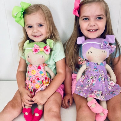 Handmade Rag Doll Clothing Dress Dress up Doll Clothes - Etsy