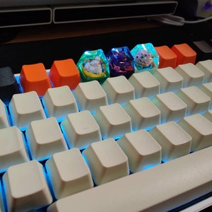 Custom WASD Keycap Arrow Set Keycap Artisan Keycap Resin | Etsy