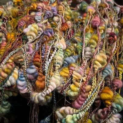 Fine Natural Flax Top for Spinning Felting or Doll Hair Fiber Bast ...