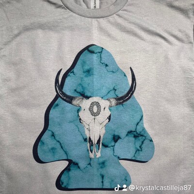 Middle Finger Turquoise Western Design Sublimation Digital - Etsy