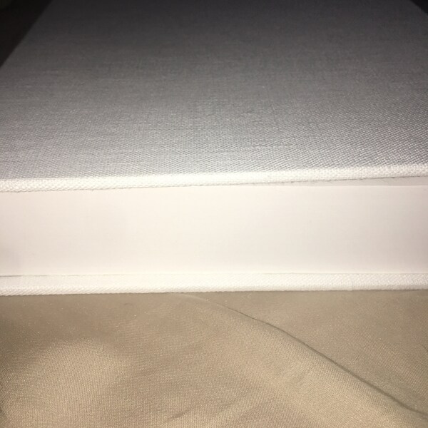 Linen and Leather Watercolor Sketchbook Natural Linen With Leather Tie by Small Oak Studios - Etsy