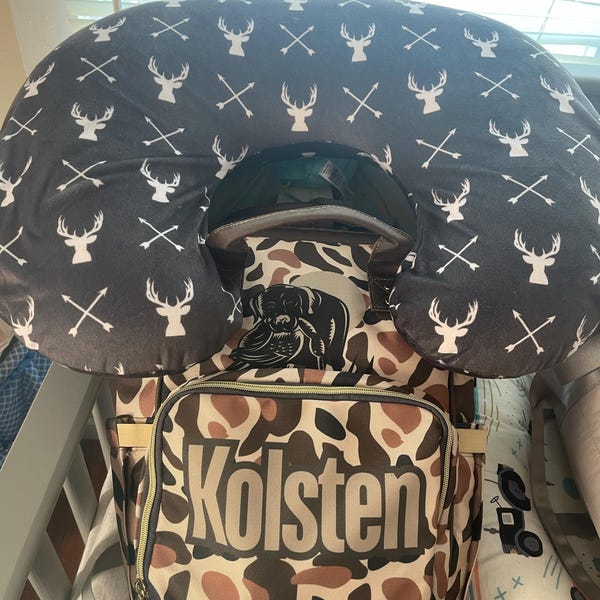 Camo Duck Backpack/old School Camo Diaper Bag/trendy Camouflaged Travel ...