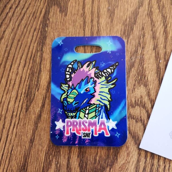 Consent Custom Fursuit Badge Tags | Custom Text Furry Badge Commission ...