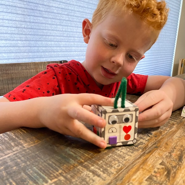 Critter Bot Craft Robot Kit: STEM STEAM Activity (ages 6-10) - Etsy