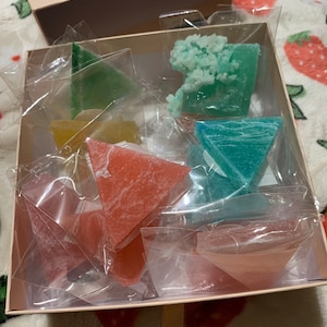 Edible Treasure Box, Kohakutou Candy Box, Crystal Candy, Edible Gem ...