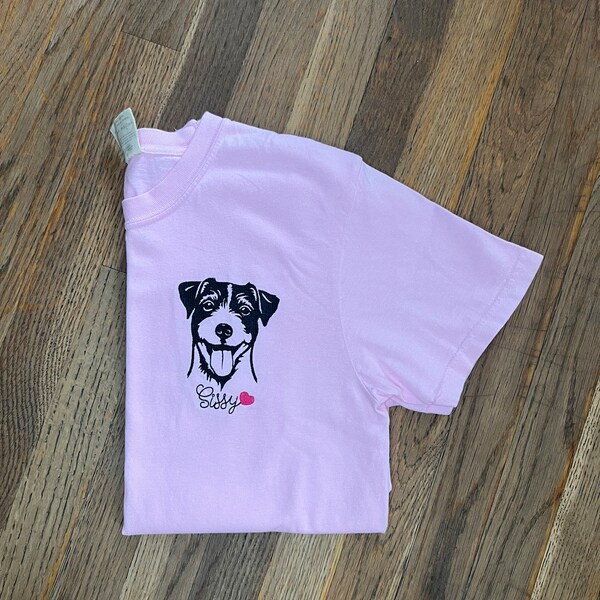 Jack Russell Terrier Dog Embroidery Pattern, Machine Embroidery Designs ...