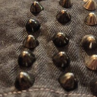 7mm Tall Silver Cone Spikes. Single Spike With Screw. Studsandspikes ...