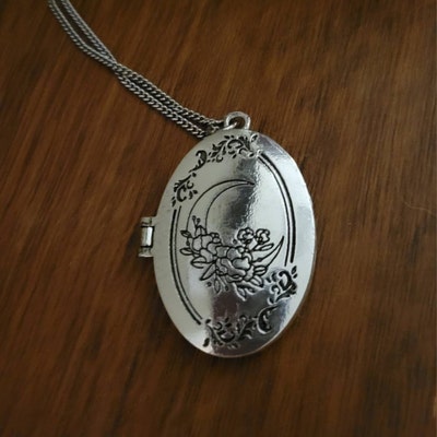 Witch Locket, Broom Closet Locket, Moon Locket, Witchy Pendant ...