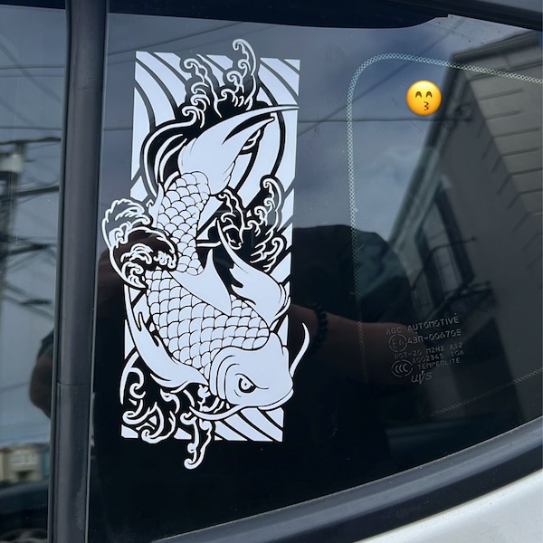 Oni Hannya Mask Decal Bumper Sticker - Etsy