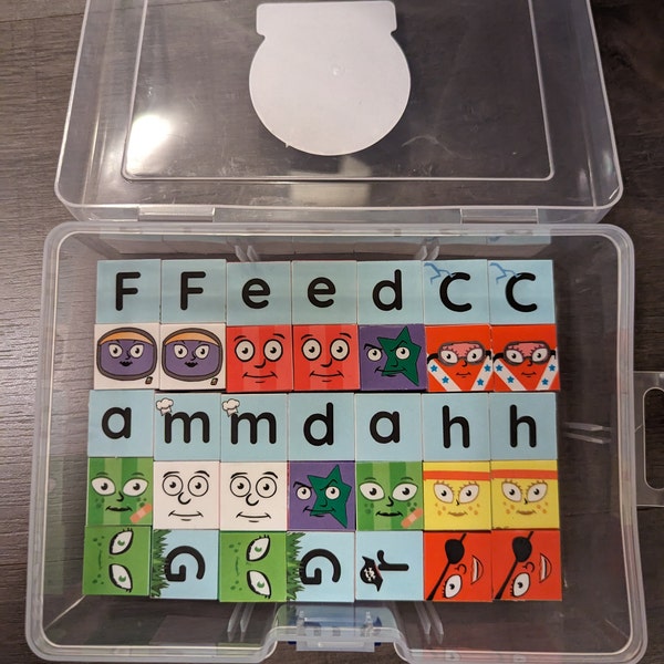 Linking Cube Numberblocks Math Cubes. Educational Blocks.blank Linking ...