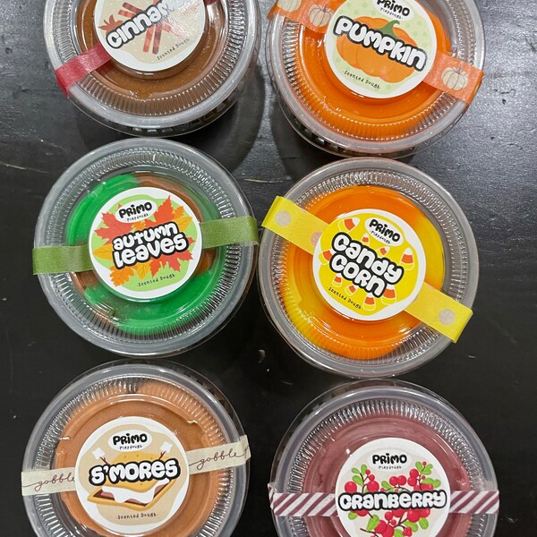 Rainbow 6-pack Scented Playdough With Fruit Scents - Play Dough, Play ...