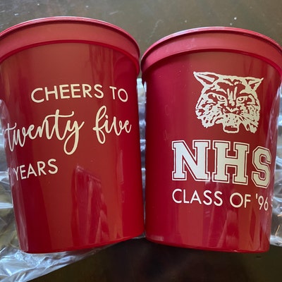 Class Reunion, Custom Class Reunion Cup, Plastic Cups, Family Reunion ...