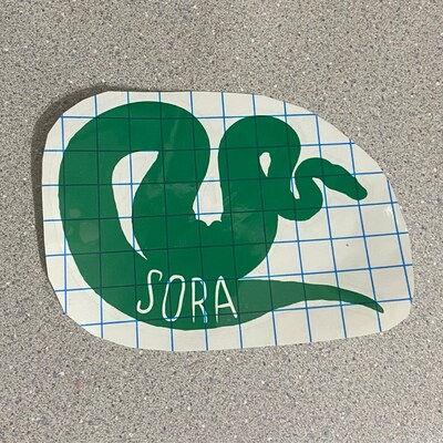 Customizable Name Ball Python Snake Vinyl Decal READ DESCRIPTION - Etsy