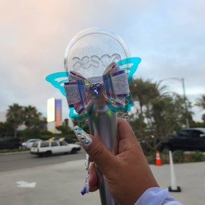 SEVENTEEN SVT Caratbong Ribbon Bow Keychain Pendant Light - Etsy