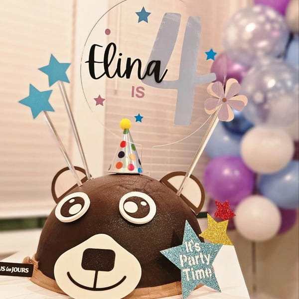 Korean Dohl Cake Topper - for 백일 Baek-il (100th Day)/ 첫돌 Korean First ...