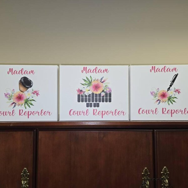 Court Reporter Steno Keyboard With Letters Sticker Decal for Steno ...